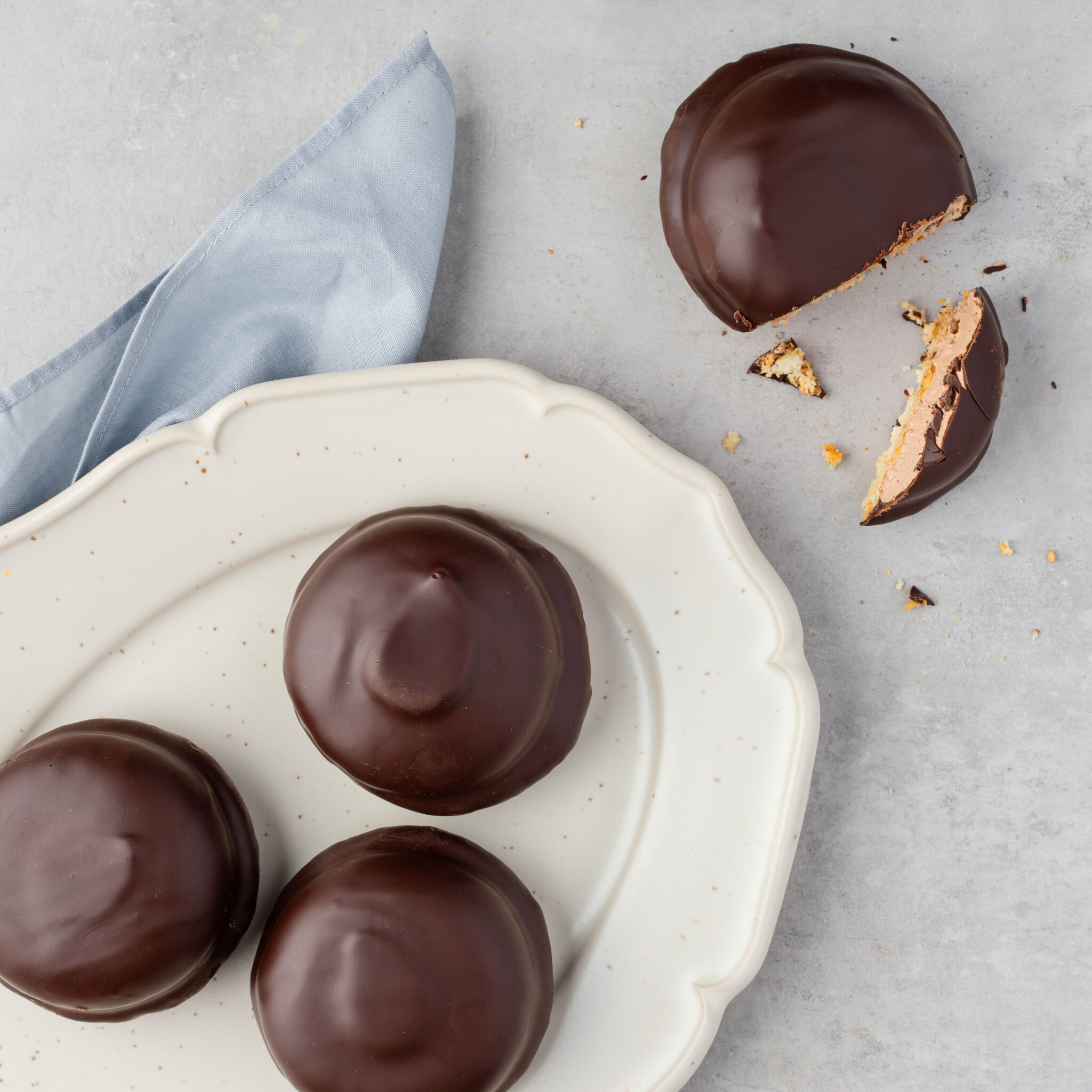 Chokladbiskvi - Dahls Bageri Göteborg